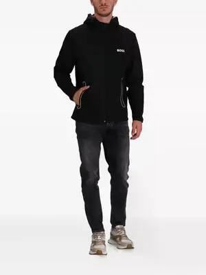 BOSS Hooded Zip-up Track Jacket