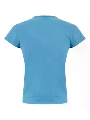 Attico Logo-embroidered T-shirt