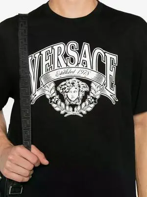 Versace Medusa-emblem T-shirt - Black
