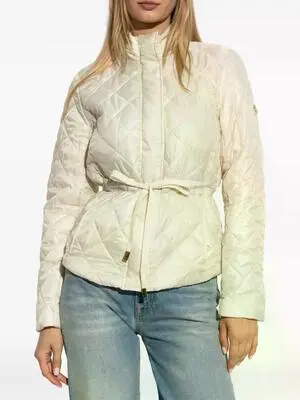 Michael Kors Quilted Belted Jacket