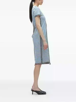 3.1 Phillip Lim Striped Panelled Midi Dress