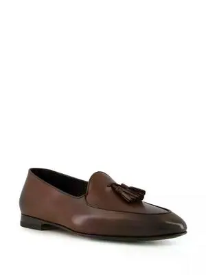 Manolo Blahnik Lennox Tasselled Loafers - Brown