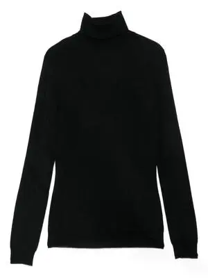 Elisabetta Franchi Turtleneck Ribbed Top