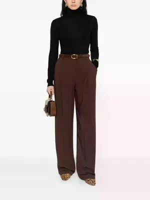 Elisabetta Franchi Turtleneck Ribbed Top