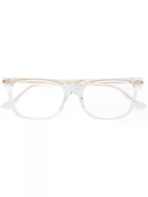 Gucci Rectangle-frame Optical Glasses - White
