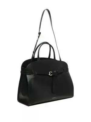COCCINELLE Medium Sabine Belted Tote Bag - Black