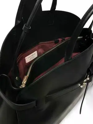 COCCINELLE Medium Sabine Belted Tote Bag - Black