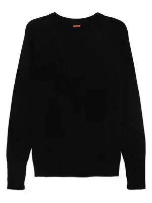 Barena Venezia Ribbed Wool Sweater - Black
