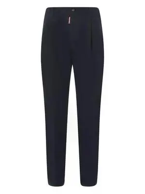Dsquared2 Cotton Trousers - Blue