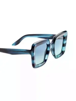 LAPIMA Teresa Striped Sunglasses