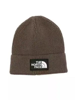 The North Face Logo-patch Beanie - Brown