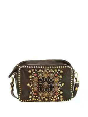 CAMPOMAGGI Embellished Studded Shoulder Bag