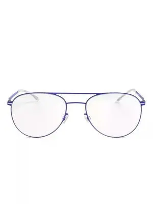 Mykita Niken Metal-frame Eyeglasses - Blue