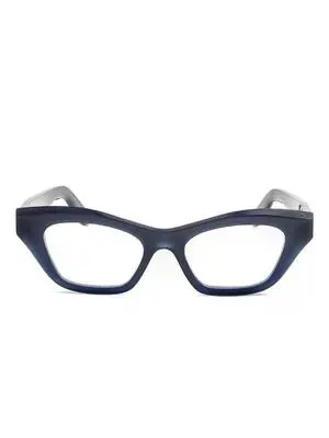 LAPIMA Bebel Geometric-frame Glasses - Blue