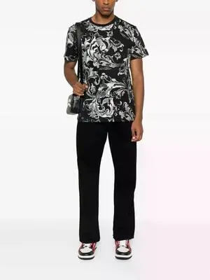 Versace Barocco-print T-shirt