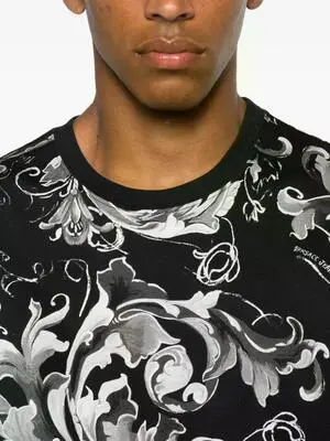 Versace Barocco-print T-shirt
