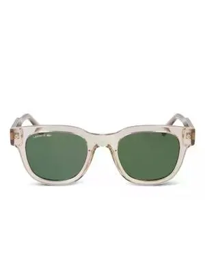 Lacoste Rectangle-frame Sunglasses - Brown