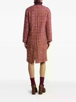 Etro Tweed Single-breasted Coat