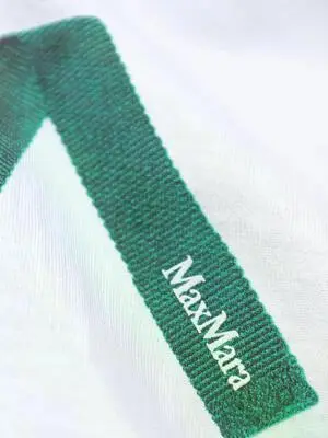 Max Mara Logo-print Calcio T-shirt - White