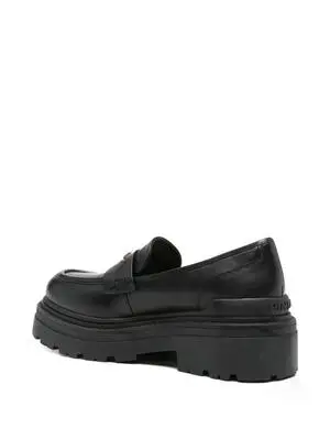 Pinko Logo-plaque Platform Loafers