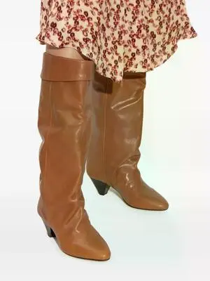 Isabel Marant Étoile 65mm Elita Leather Knee-high Boots