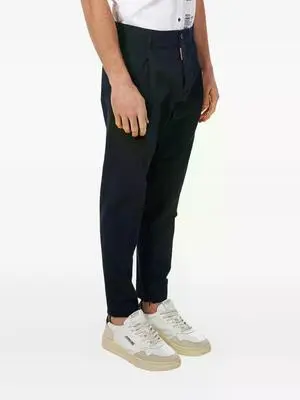 Dsquared2 Cotton Trousers - Blue