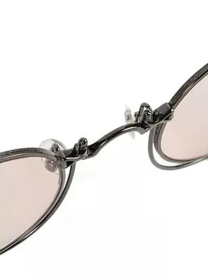 Matsuda 10601h Round-frame Sunglasses - Silver