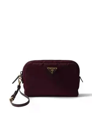Prada Triangle-logo Makeup Bag