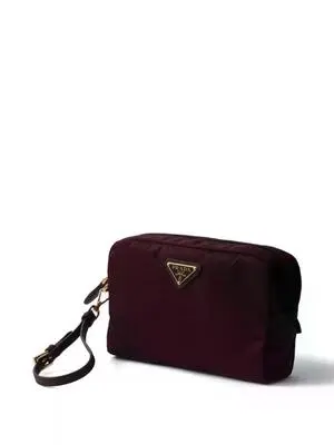 Prada Triangle-logo Makeup Bag