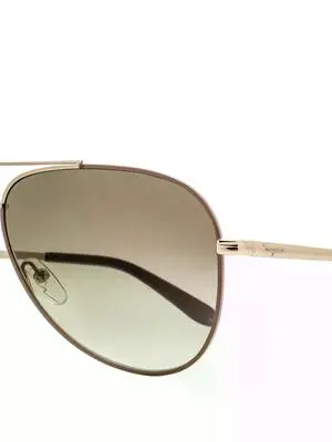 FERRAGAMO Double-bridge Sunglasses