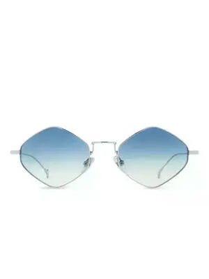 EYEPETIZER Geometric Sunglasses - Silver
