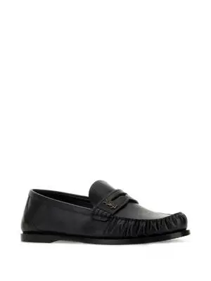 Saint Laurent Leather Loafers