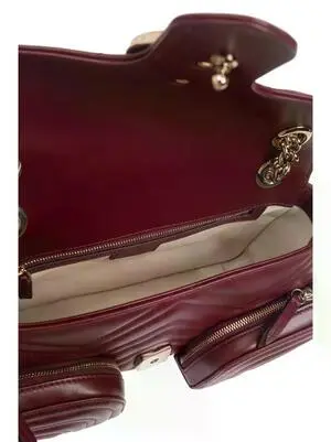 Gucci Gg Marmont Shoulder Bag - Red