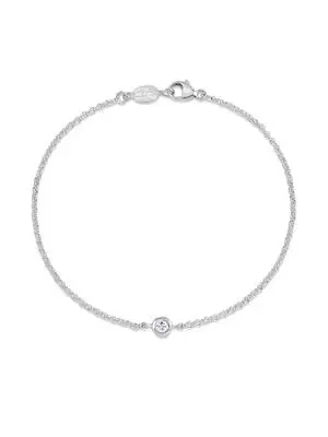 DOWER & HALL Dewdrop Sapphire Bracelet - Silver