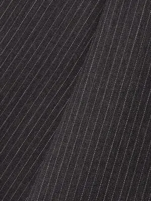 Veronica De Piante Livia Pinstriped Wool-twill Shirt