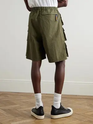 Kapital Cotton And Nylon-blend Ripstop Cargo Shorts