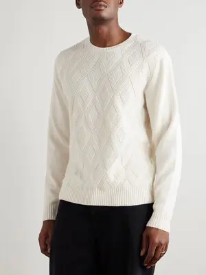 Herno Jacquard-knit Cashmere Sweater
