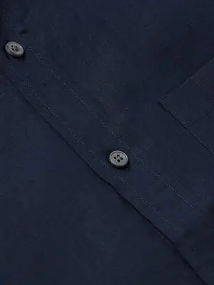 Dunhill Linen Shirt - Blue