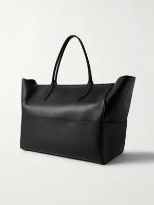 METIER Incognito Cabas Large Leather Tote - Black