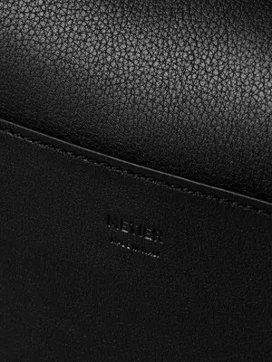 METIER Incognito Cabas Large Leather Tote - Black
