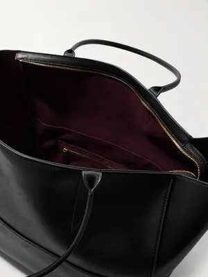 METIER Incognito Cabas Large Leather Tote - Black