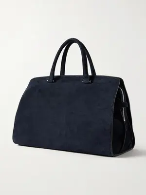 METIER Private Eye Medium Suede Tote - Blue