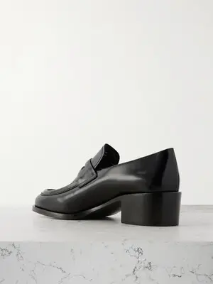 Church's Prudence Glossed-leather Loafers - Black