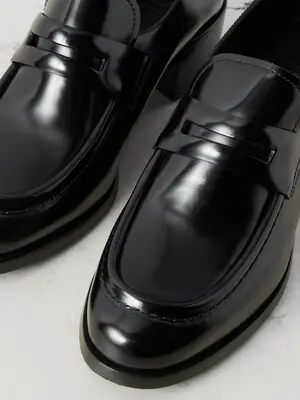 Church's Prudence Glossed-leather Loafers - Black