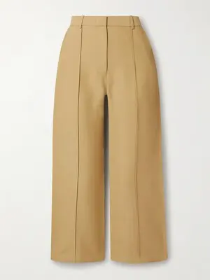 Co Woven Straight-leg Cropped Pants