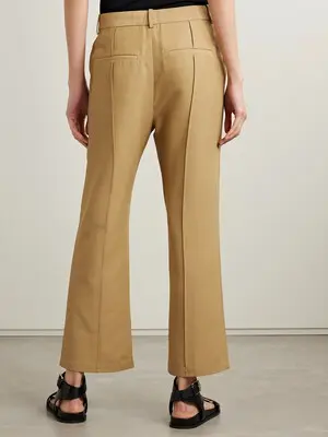 Co Woven Straight-leg Cropped Pants