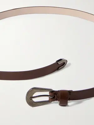 Brunello Cucinelli Leather Belt - Brown