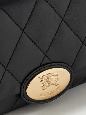 Burberry Embellished Quilted Leather Shoulder Bag