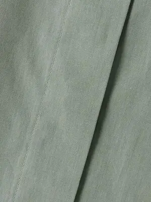 Max Mara Viale Belted Cotton-poplin Midi Shirt Dress