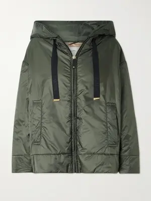 Max Mara The Cube Daria Hooded Padded Shell Jacket
